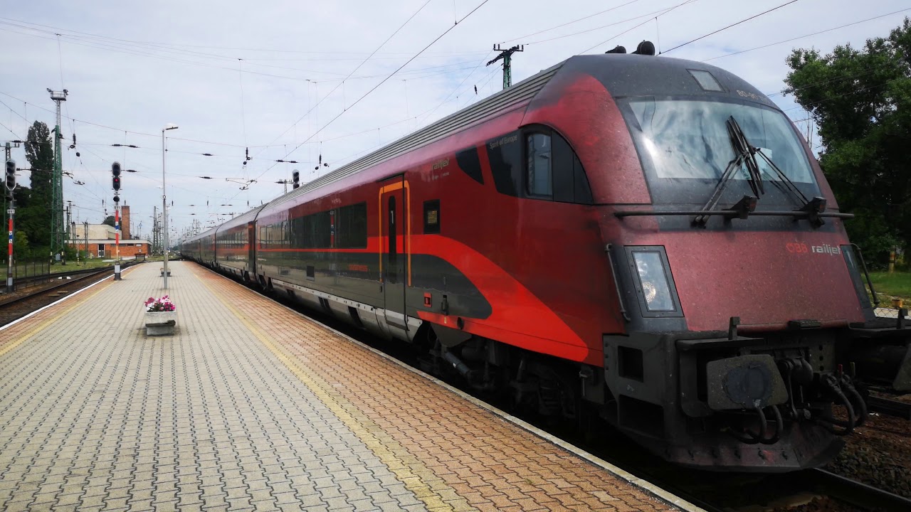 Railjet Xpress 269 Innsbruck ️ Budapest-Keleti - YouTube