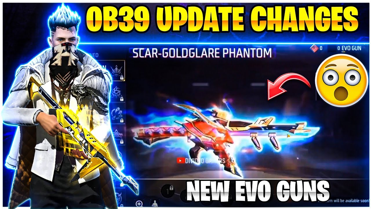FREE FIRE OB39 UPDATE ALL CHANGES | FF NEW EVENT | FREE FIRE NEW EVENT ...