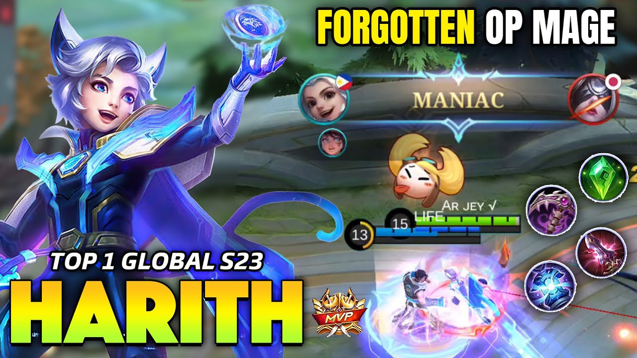 Harith Best Build and Gameplay 2021 ~ Harith Top Global 2021 ~ Harith ...