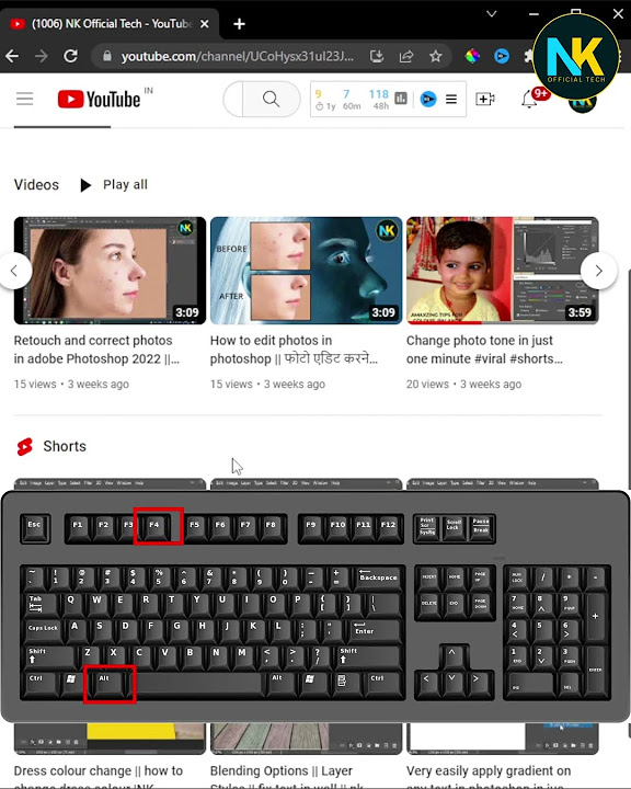 Windows 10 Application Close Shortcut Key viral shorts windows-10-application-close-shortcut-key-viral-shorts
