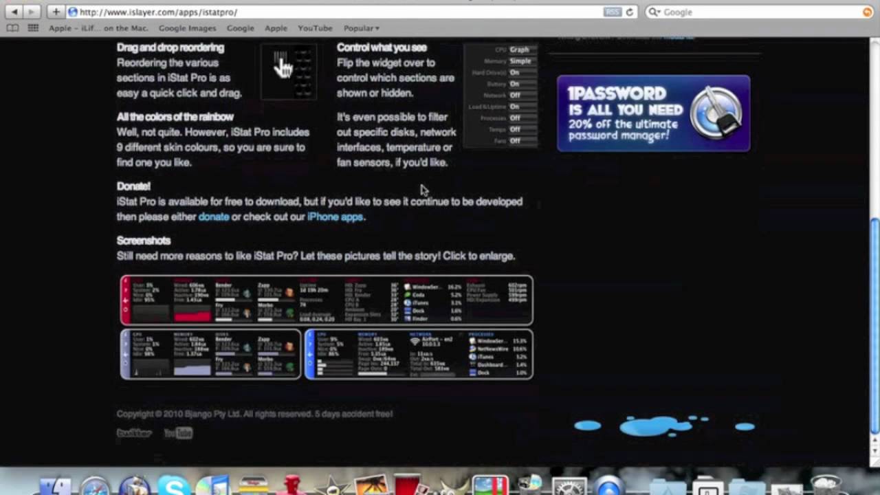 SMC Fan Control and iStat Pro Review - YouTube