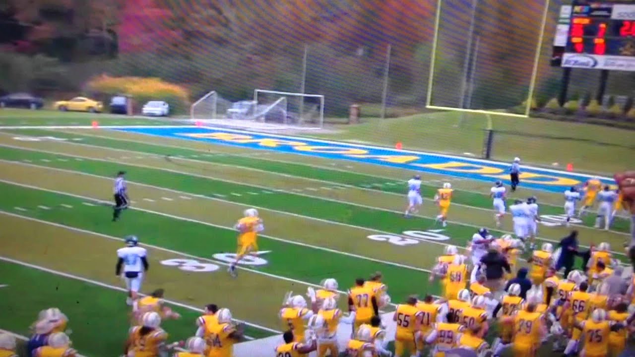 Mike James 105 yard Field Goal Return - YouTube