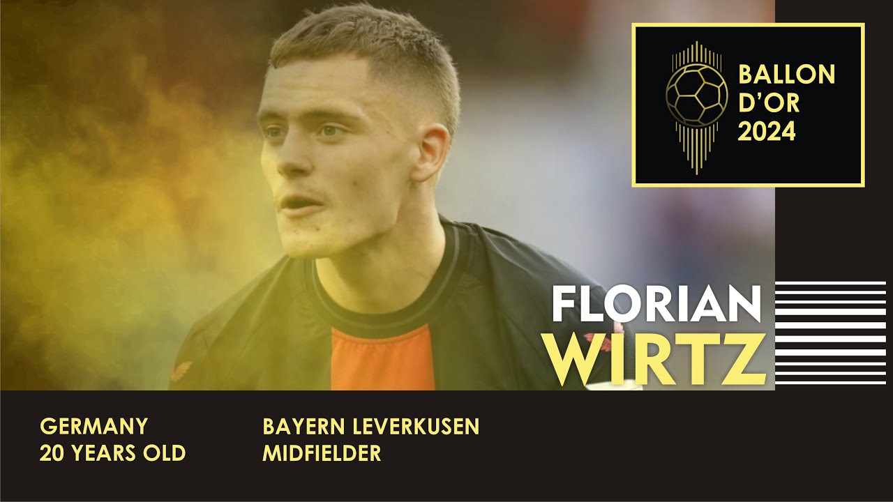 BALLON D'OR 2024 - FLORIAN WIRTZ - YouTube