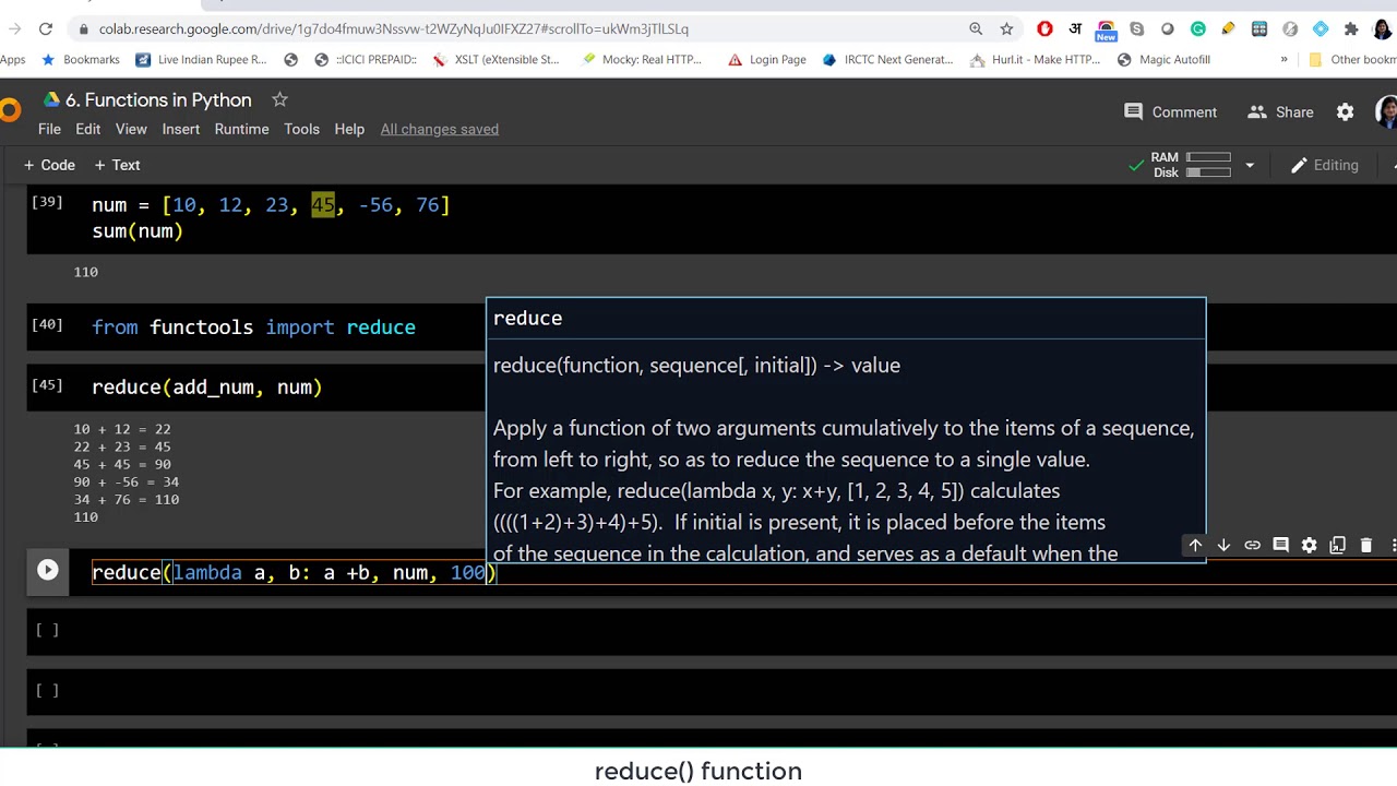 Tutorial 15 Reduce Function In Python Functional Programming 4482