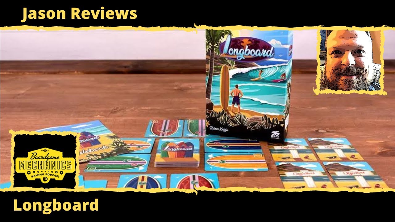 Jason's Board Game Diagnostics of Longboard - YouTube