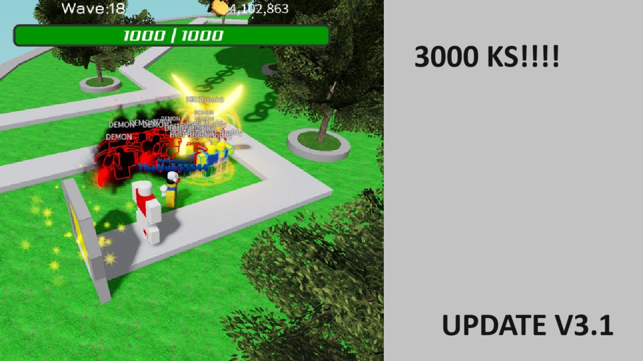 FIRST PERSON TO GET 3K KILLSTREAK [SBTD V3.1] - YouTube