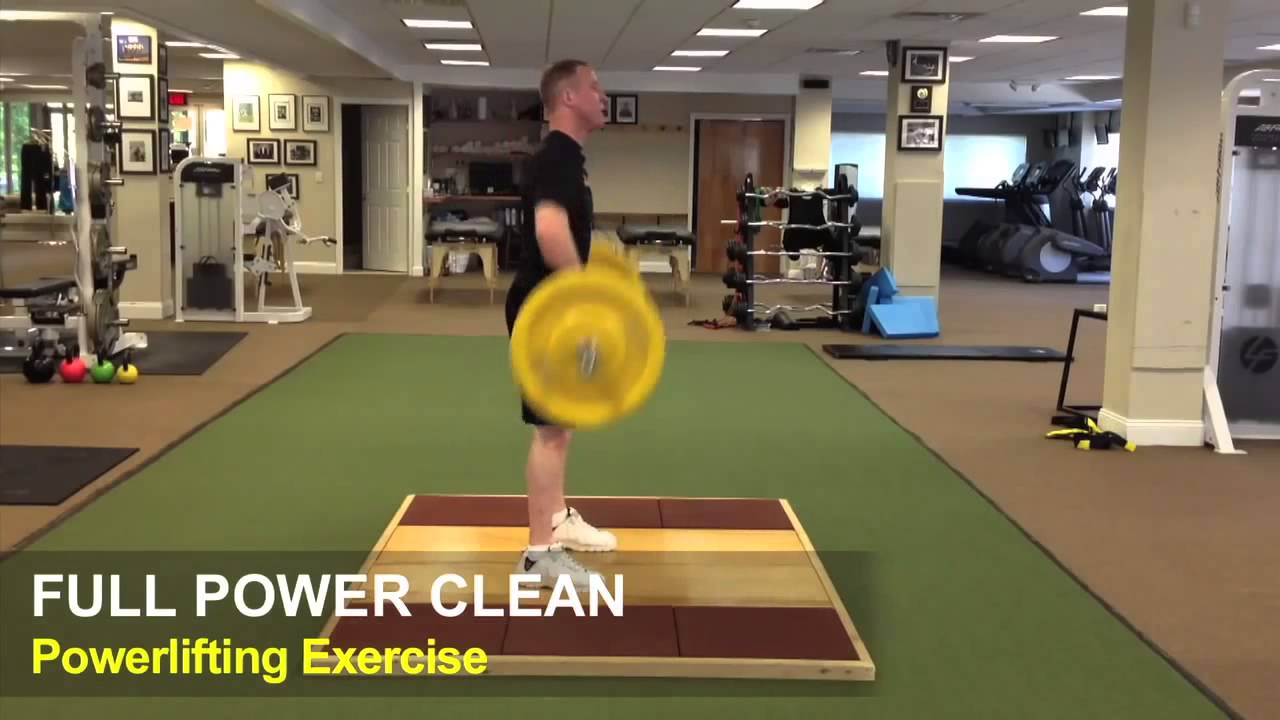 Power Clean (Slow Motion) - YouTube
