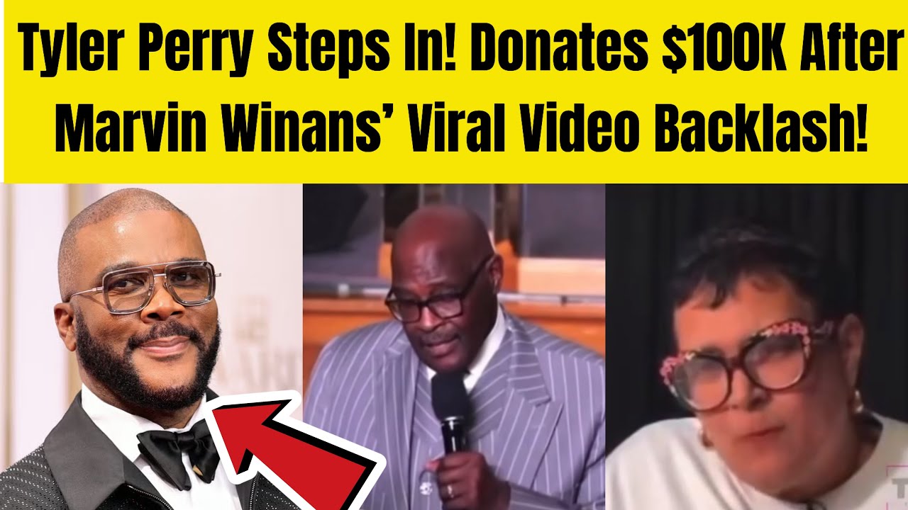 After Viral Controversy, Tyler Perry Give $100K to Pastor Marvin Winans ...