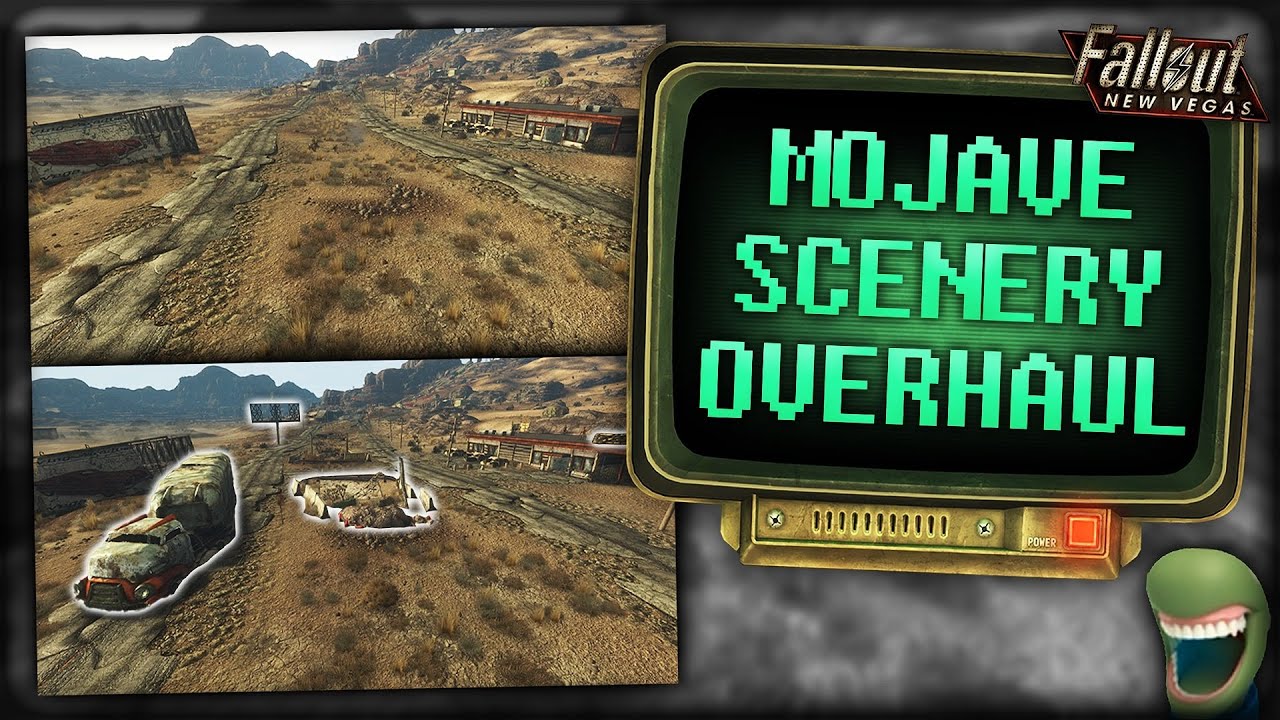 Fallout New Vegas: Mojave Scenery Overhaul Mod Showcase - YouTube
