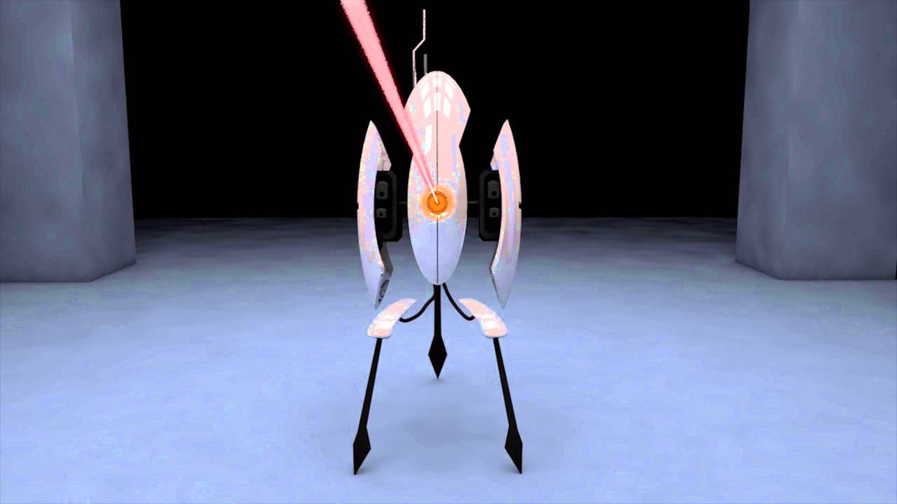 Portal Turret Animation - YouTube