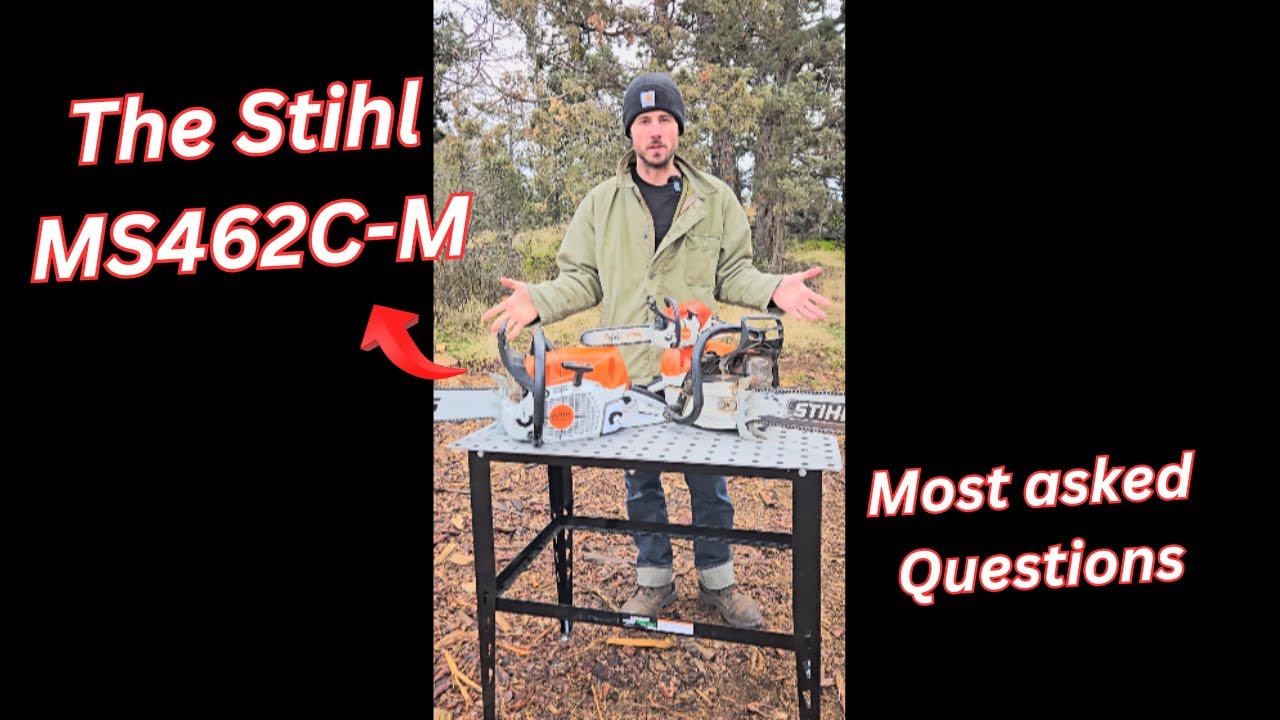 The Stihl MS462C-M Chainsaw - YouTube