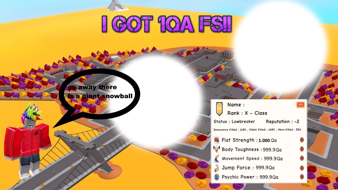 💥 Super Power Training Simulator [ I Got 1QA FS!!! ] - YouTube