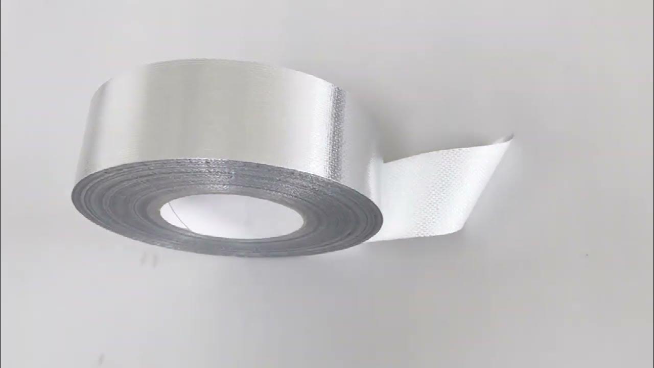 Heat Resistant Aluminum Foil Tape - DeYou Tape - YouTube