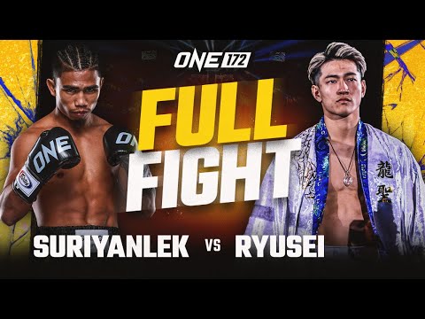 Suriyanlek vs. Ryusei | ONE 172 Full Fight