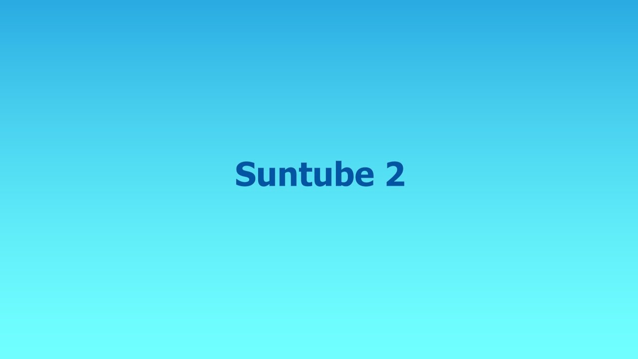 Solar Pool Heating - Suntube 2 panels - YouTube
