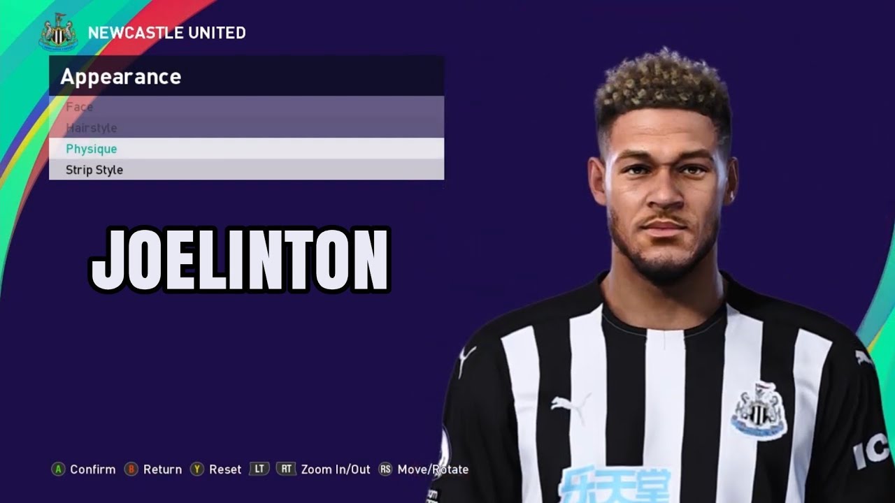 Joelinton PES 2021 - YouTube