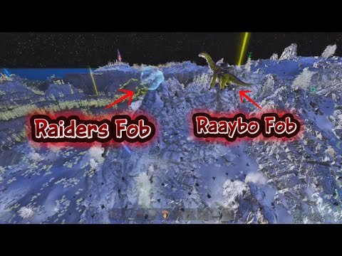 Defending from Tek a Fob Ark Survival Evolved Ascended SmallTribes PvP ...