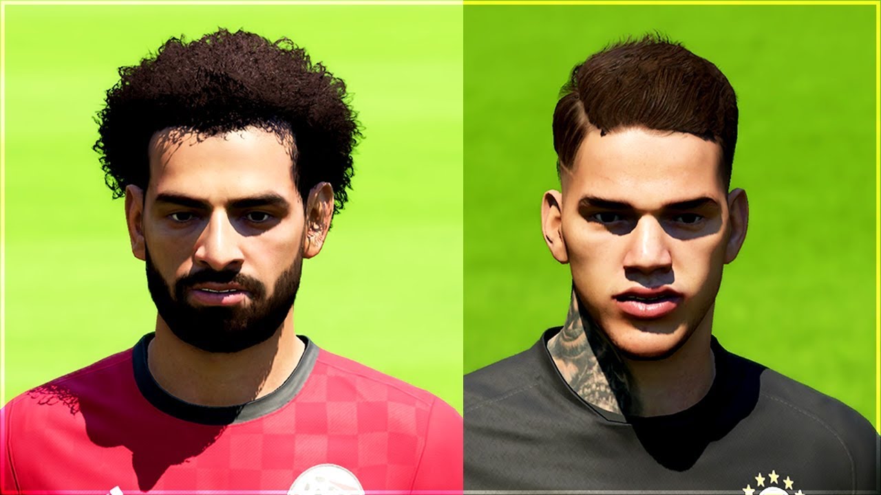 10 NEW PLAYER FACES IN FIFA 18 WORLD CUP MODE - YouTube