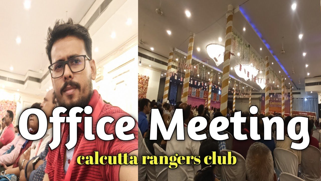 Association meeting at calcutta Rangers club | Office meeting | Social ...