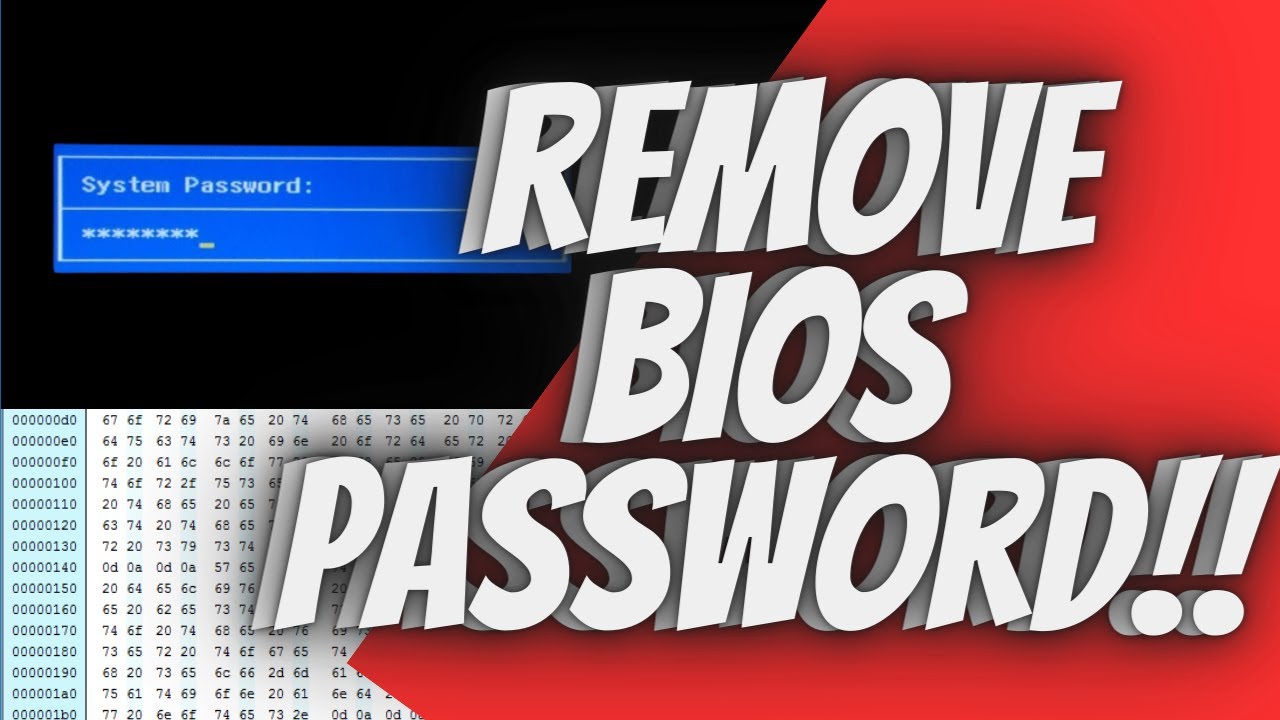 Lenovo notebook Ideapad 3 locked bios reset!! - YouTube