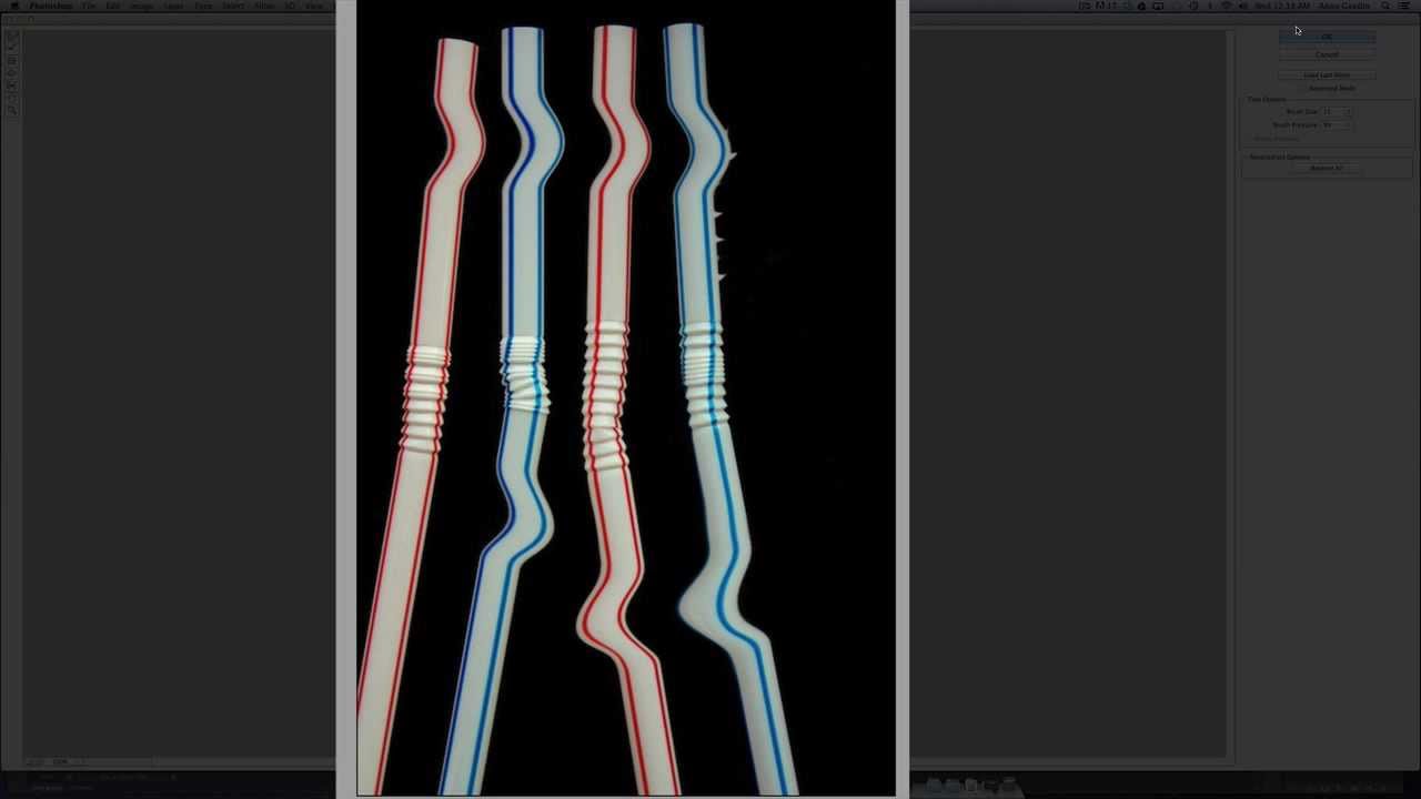Photoshop CS6 liquify - YouTube