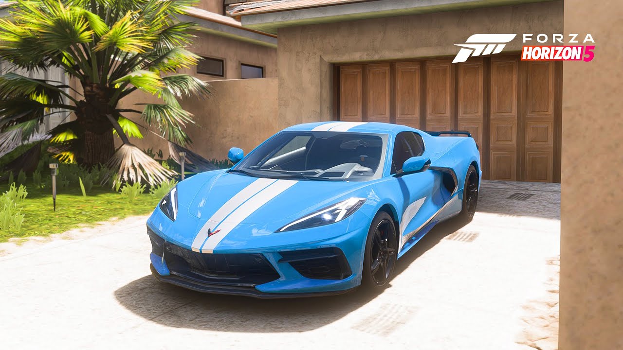 Chevrolet Corvette Stingray C8 - Forza Horizon 5 | BLUE EDITION | BAJA ...
