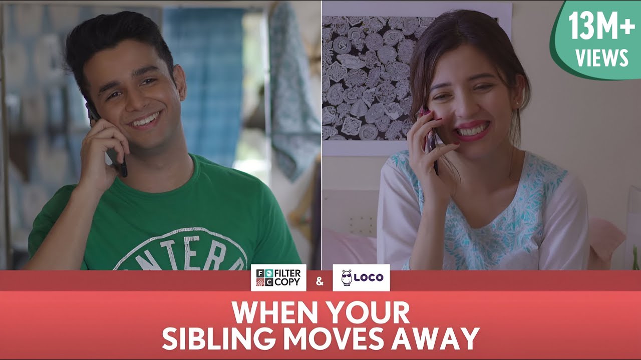 FilterCopy | When Your Sibling Moves Away (Rakhi Special) | Ft. Ritvik ...