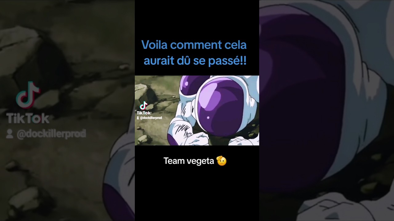 Vegeta tue freezer / vegeta kill freezer - Dragon ball super - YouTube