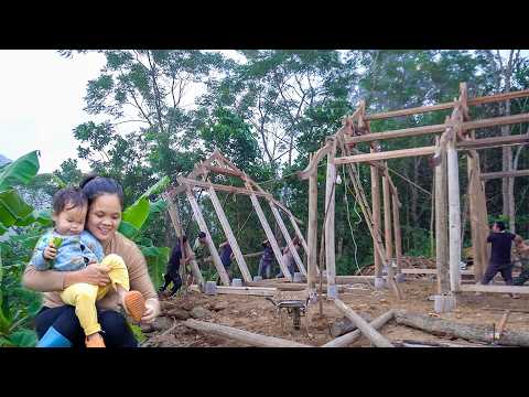 Single Mom Building a House in Rural Vietnam | A New Life for My Little Daughter