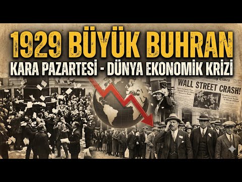 1929 Ekonomik Krizi - Büyük Buhran - Kara Pazartesi
