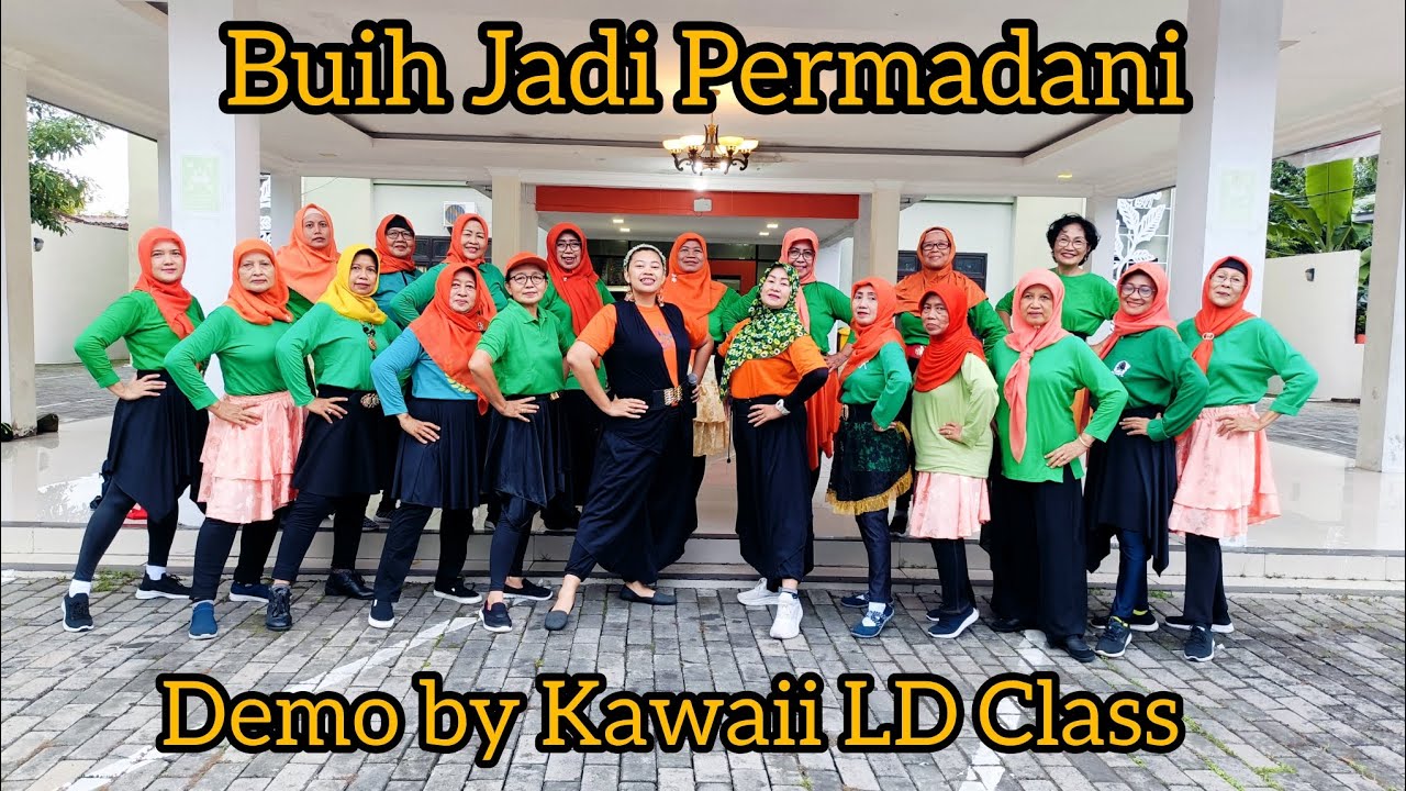 Buih Jadi Permadani - Line Dance || Choreo:Fonna Queentarina (INA ...