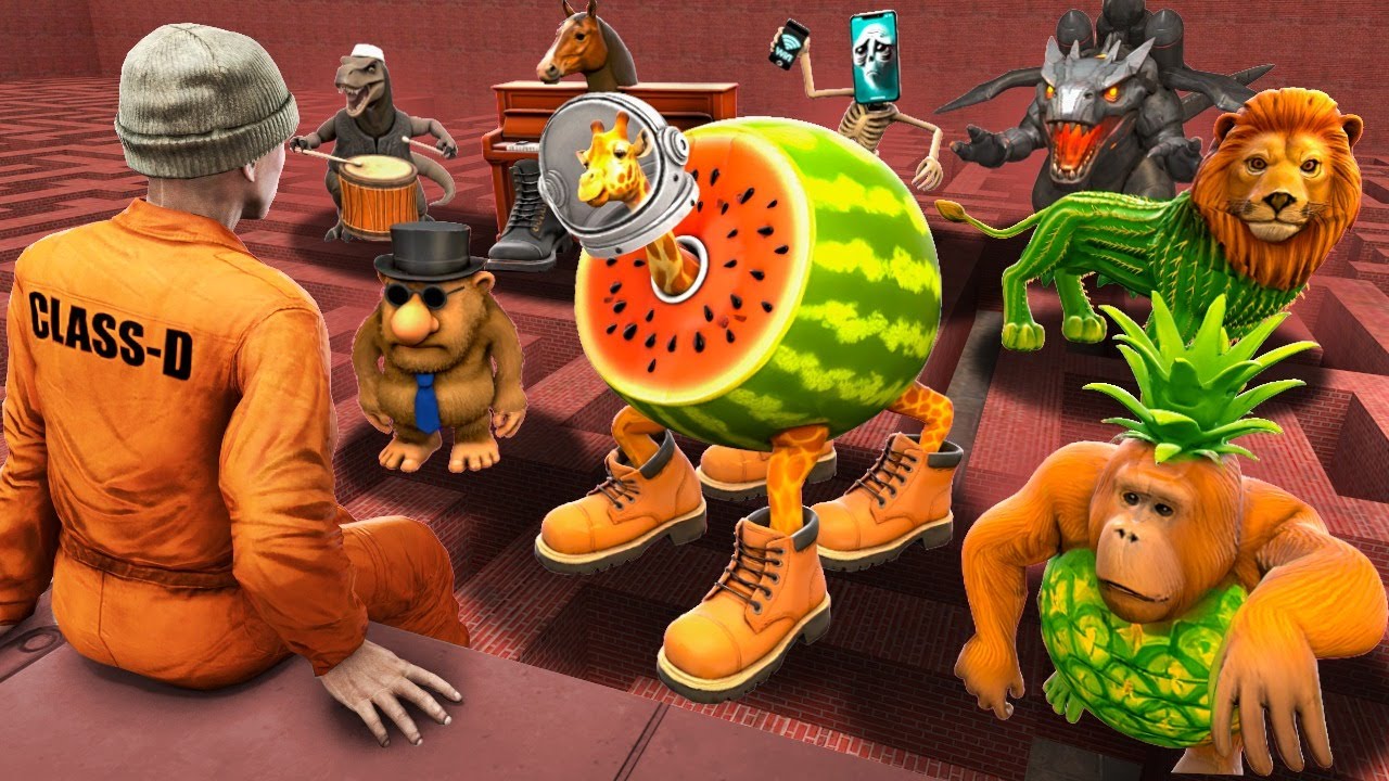 Puede ITALIAN BRAINROT GIGANTES encontrarme en un LABERINTO (Garry's ...