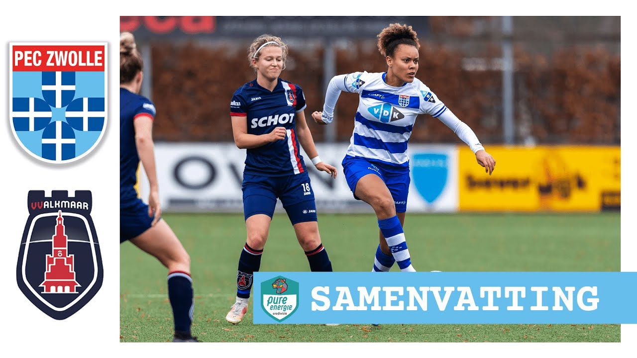 Samenvatting PEC Zwolle Vrouwen - VV Alkmaar Vrouwen | Vrouwen ...