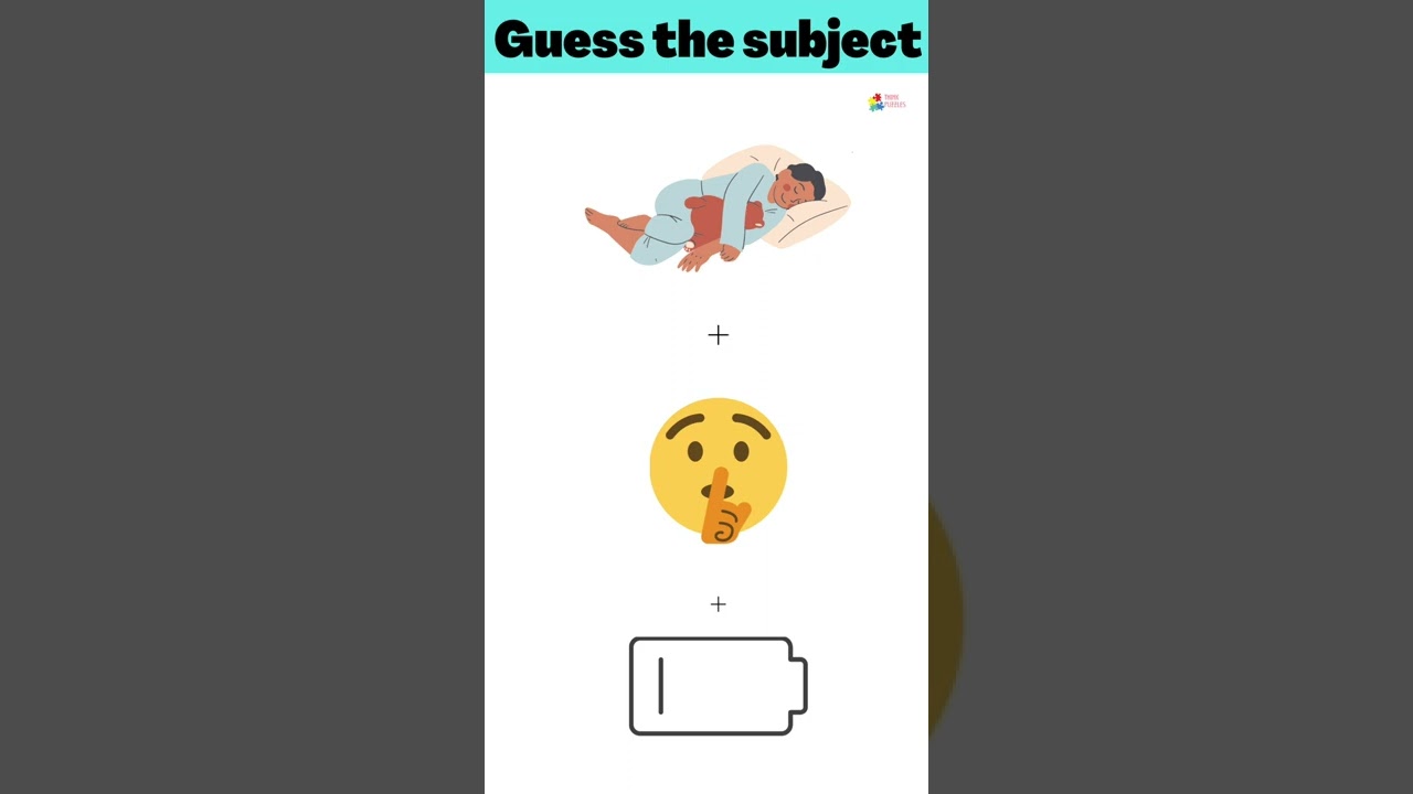 Guess the subject || braingames || riddles - YouTube