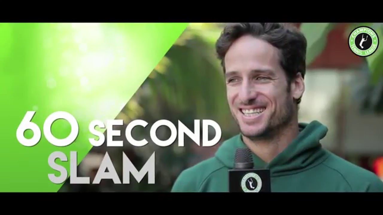 60 Second Slam with Feliciano Lopez - YouTube