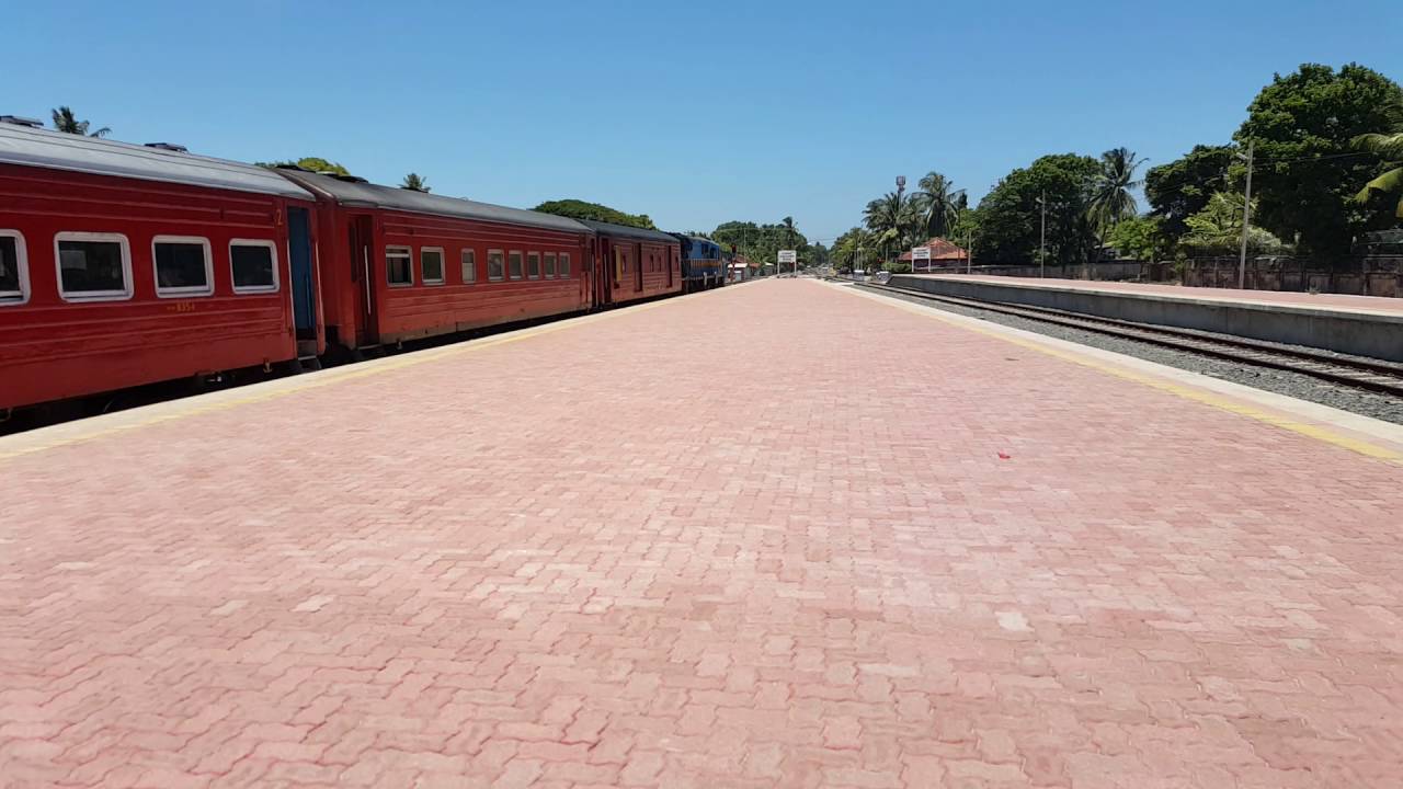 Jaffna Railway station -Aug 2015 - YouTube