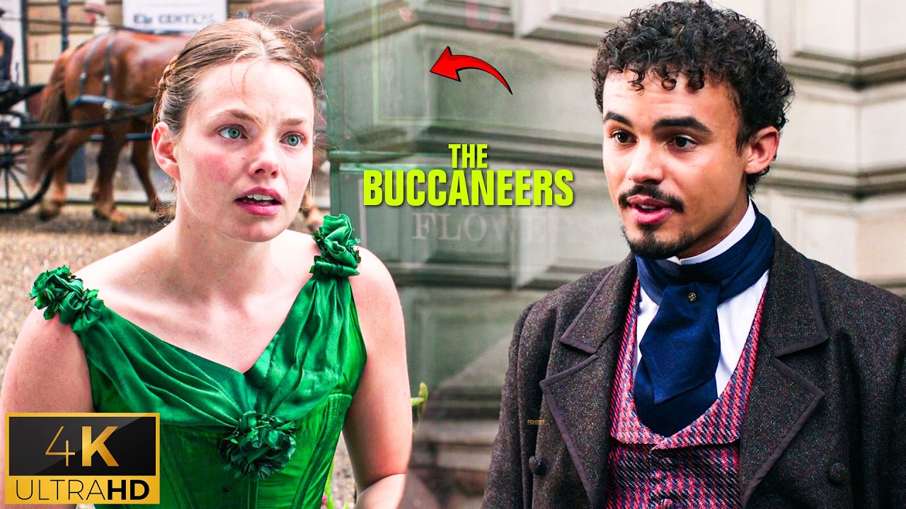 Nan’s Bold Escape & Meet‑Cute With Guy - The Buccaneers S1 4K Scene ...