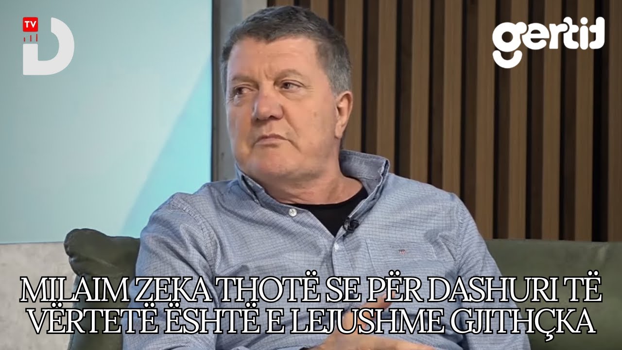 Milaim Zeka thotë se për dashuri të vërtetë është e lejushme gjithçka ...
