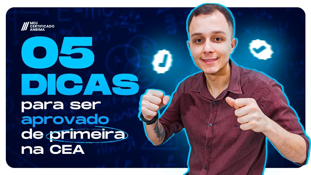 5 DICAS PARA SER APROVADO DE PRIMEIRA NA PROVA DA CEA! - YouTube