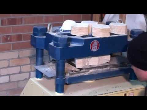 Hydraulic Stone Press - Stone, Granite & Sandstone - YouTube