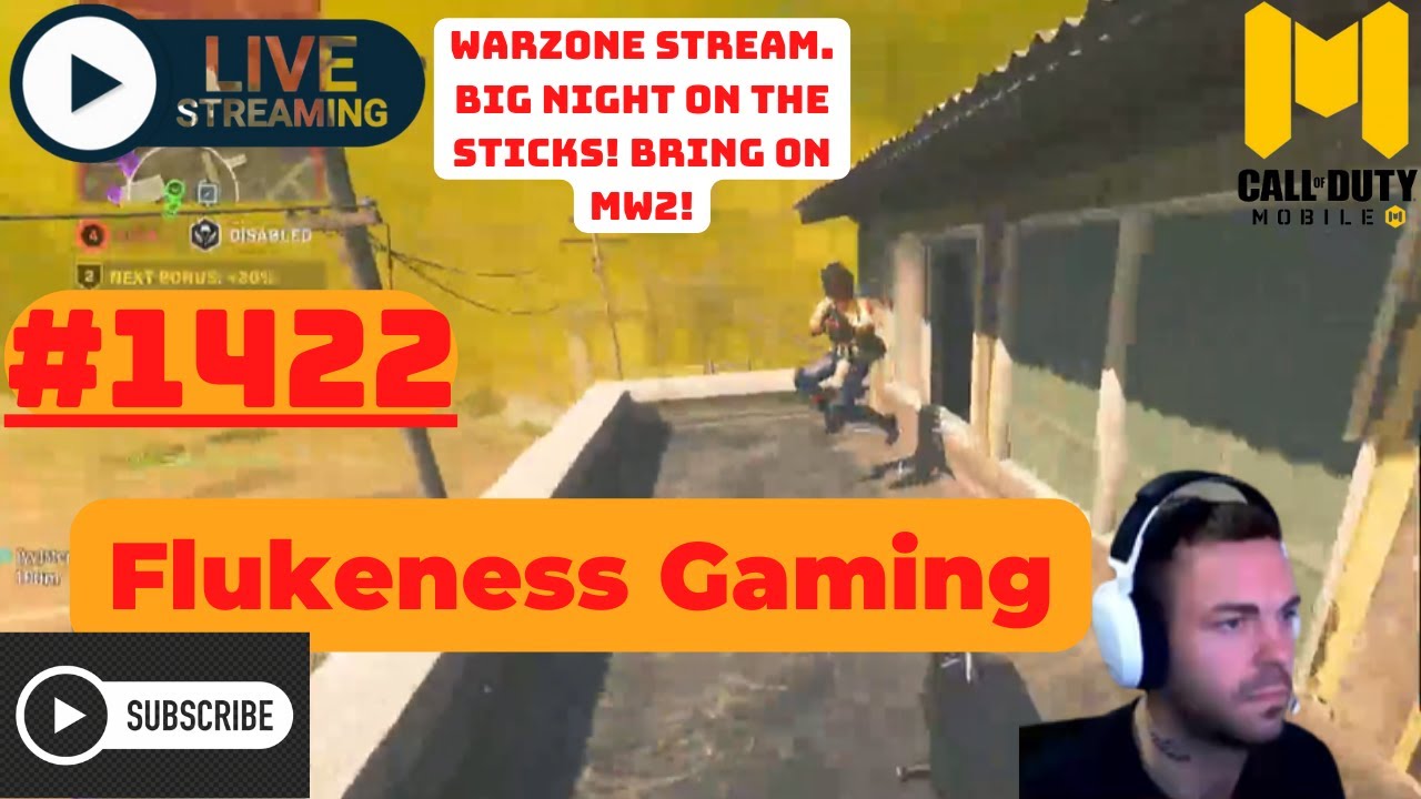 Flukeness Gaming | Call of Duty: Warzone. | Warzone stream. Big night ...