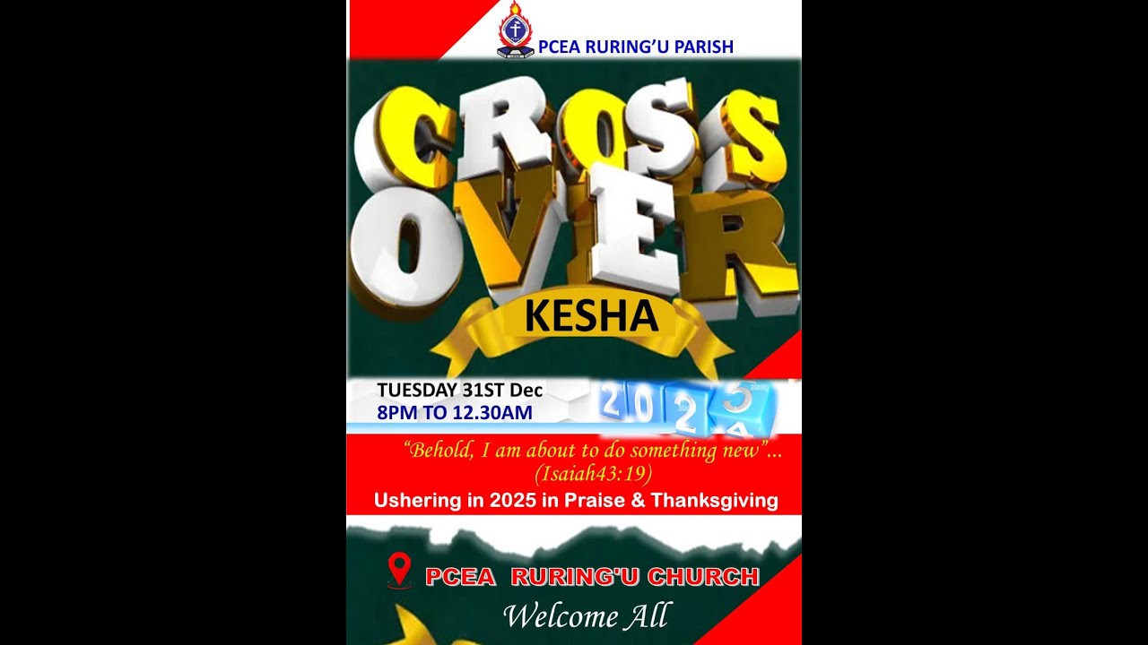 P.C.E.A RURING'U PARISH CROSSOVER KESHA 2024 - YouTube