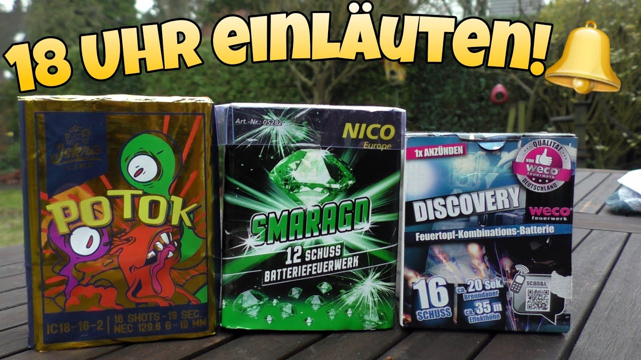 18 Uhr an Silvester einläuten!🔔 | PlaygroundPyros - YouTube