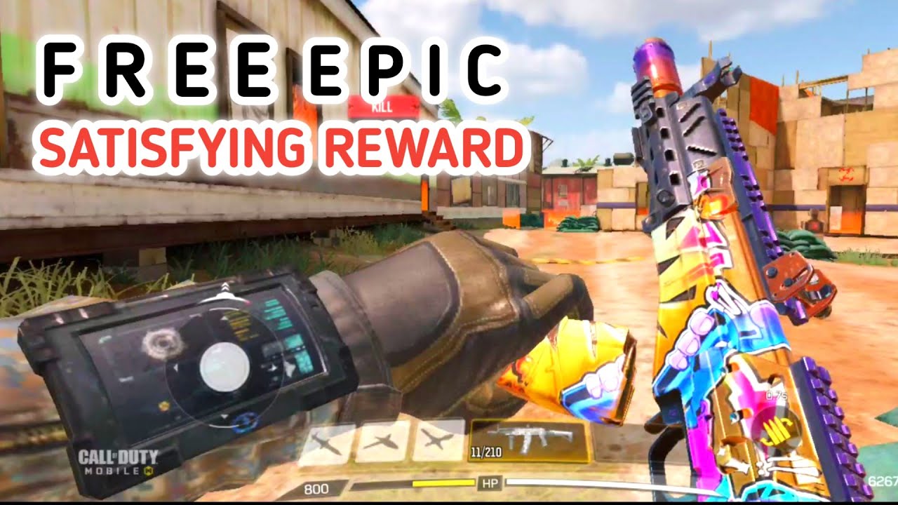 🤯 Season 4 Satisfying New Free Epic Weapon in Codm | Codm Season 4 Free ...