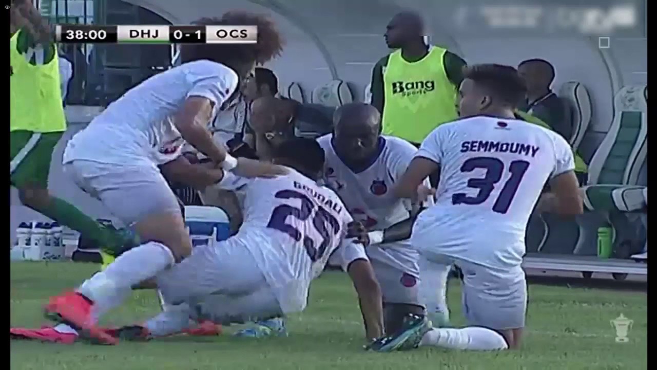 DHJ VS SAFI {1-0} COUPE DU TRONE - YouTube