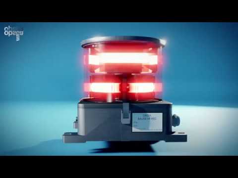 OBSTA : Obstruction light "OFC" medium intensity compact - YouTube