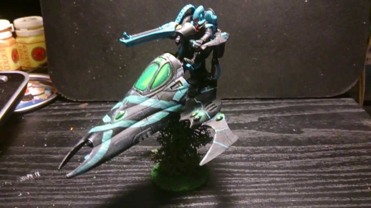 Eldar vyper jetbike rescue. - YouTube