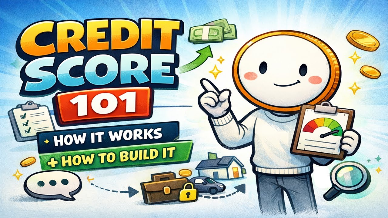 Credit Score 101: How It Works + How to Build It (Simple Explanation ...