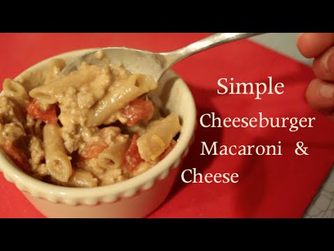 Simple Cheeseburger Mac and Cheese | Hamburger Helper Style - YouTube