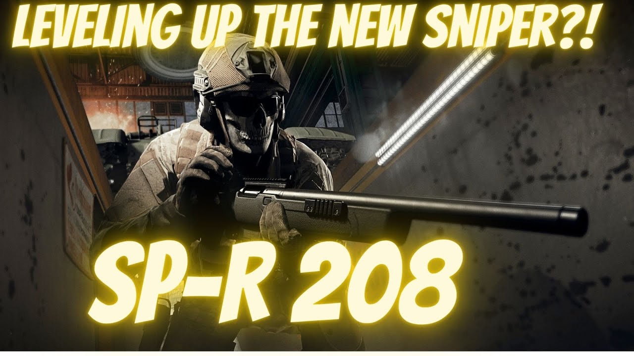 Leveling up the NEW SNIPER (SP-R 208) in MODERN WARFARE Season 6 - YouTube